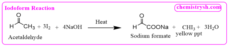 Iodoform Test: Principle, Reaction, Mechanism & applications